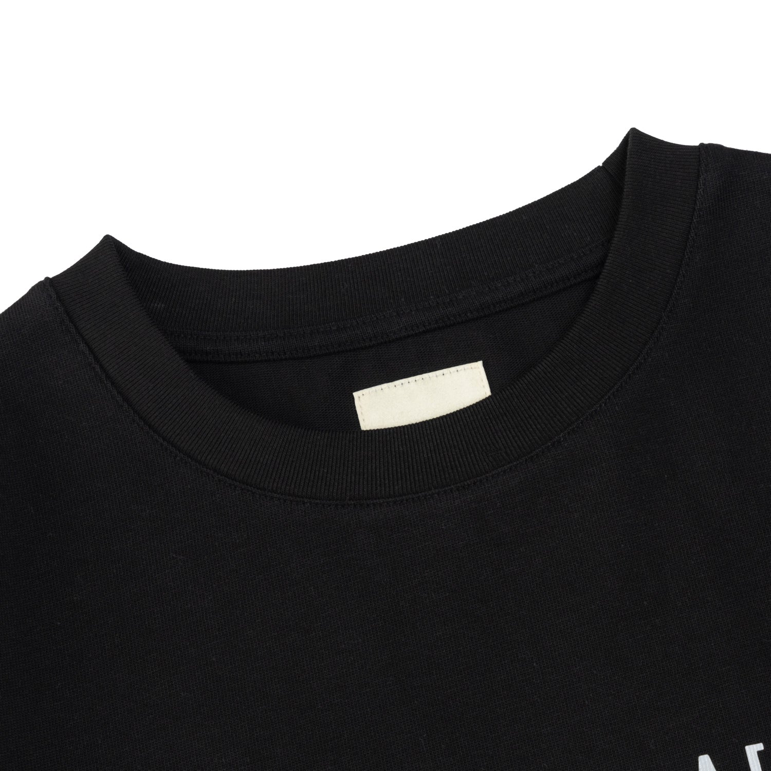 REFLECTIVE LOGO CROP LONG TEE - BLACK – ASUSL