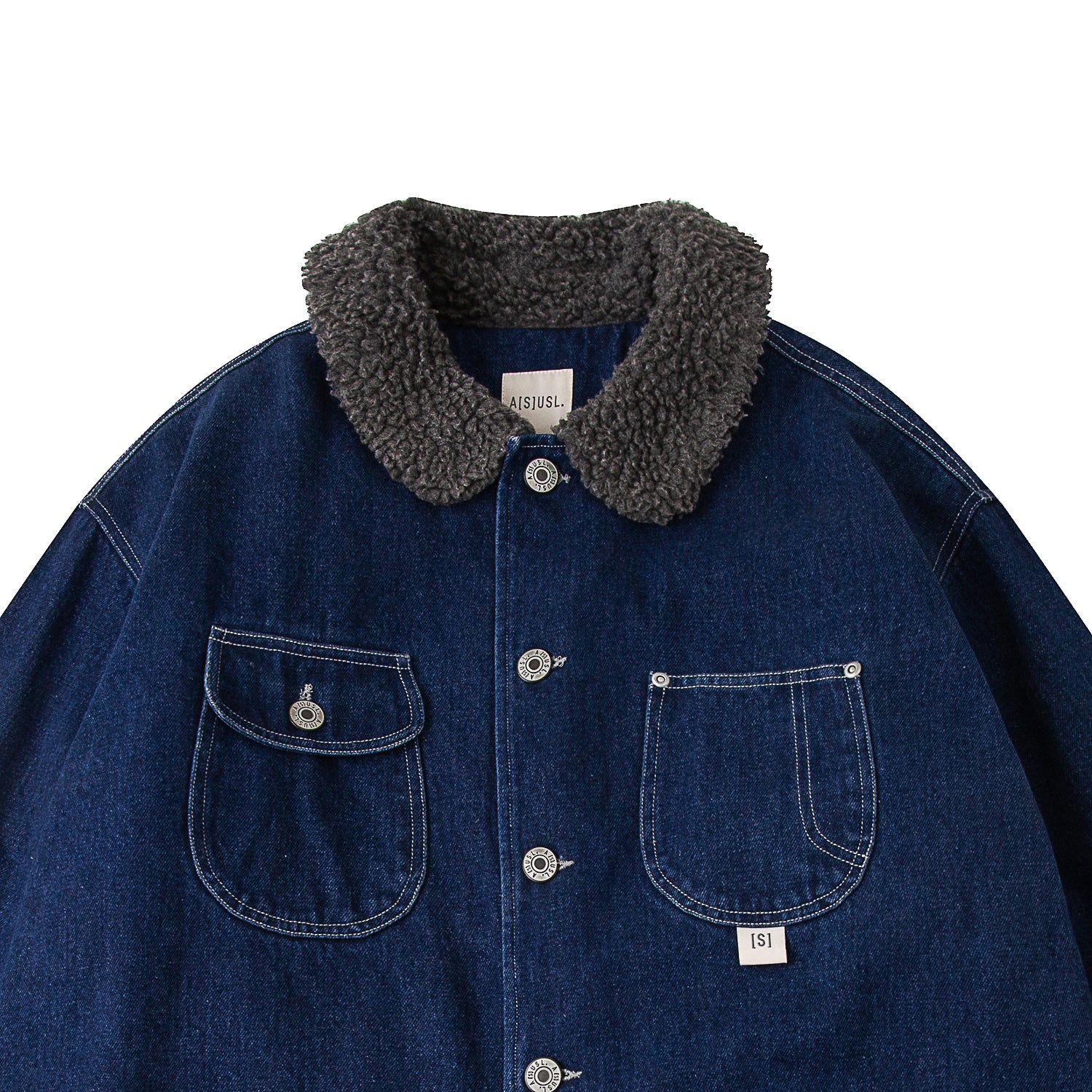 DENIM WORKER JACKET - BLUE DENIM – ASUSL